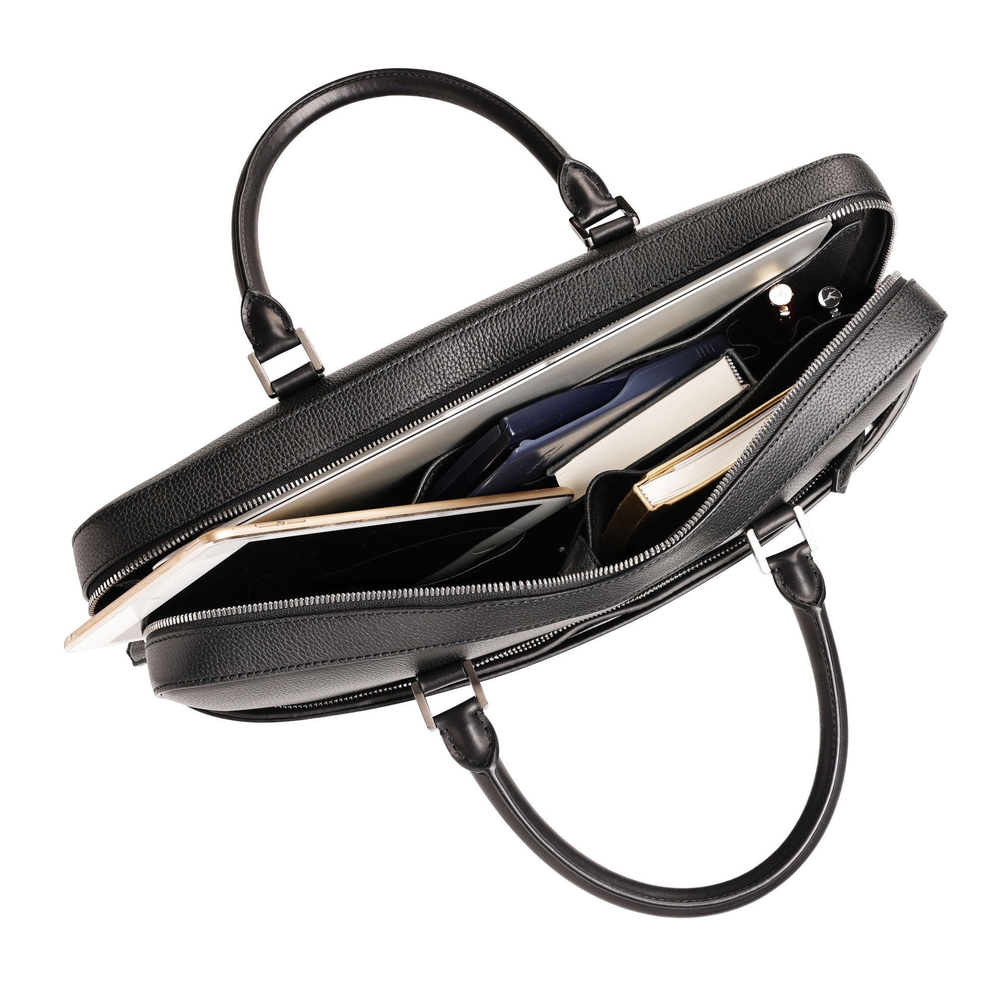 A Passage in Time Briefcase - Black | Shen Yun Collections