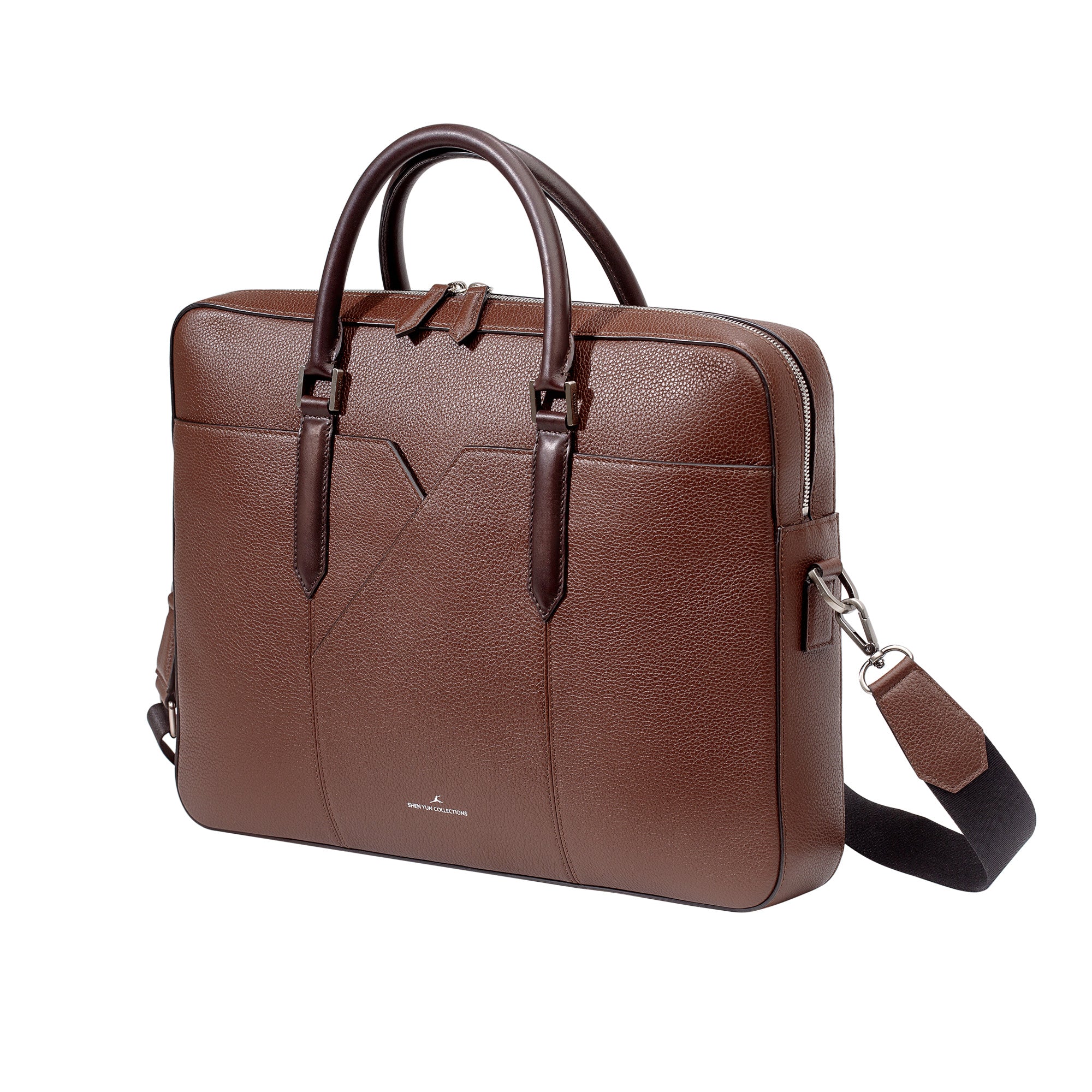 A Passage in Time Briefcase - Brown | Shen Yun Collections