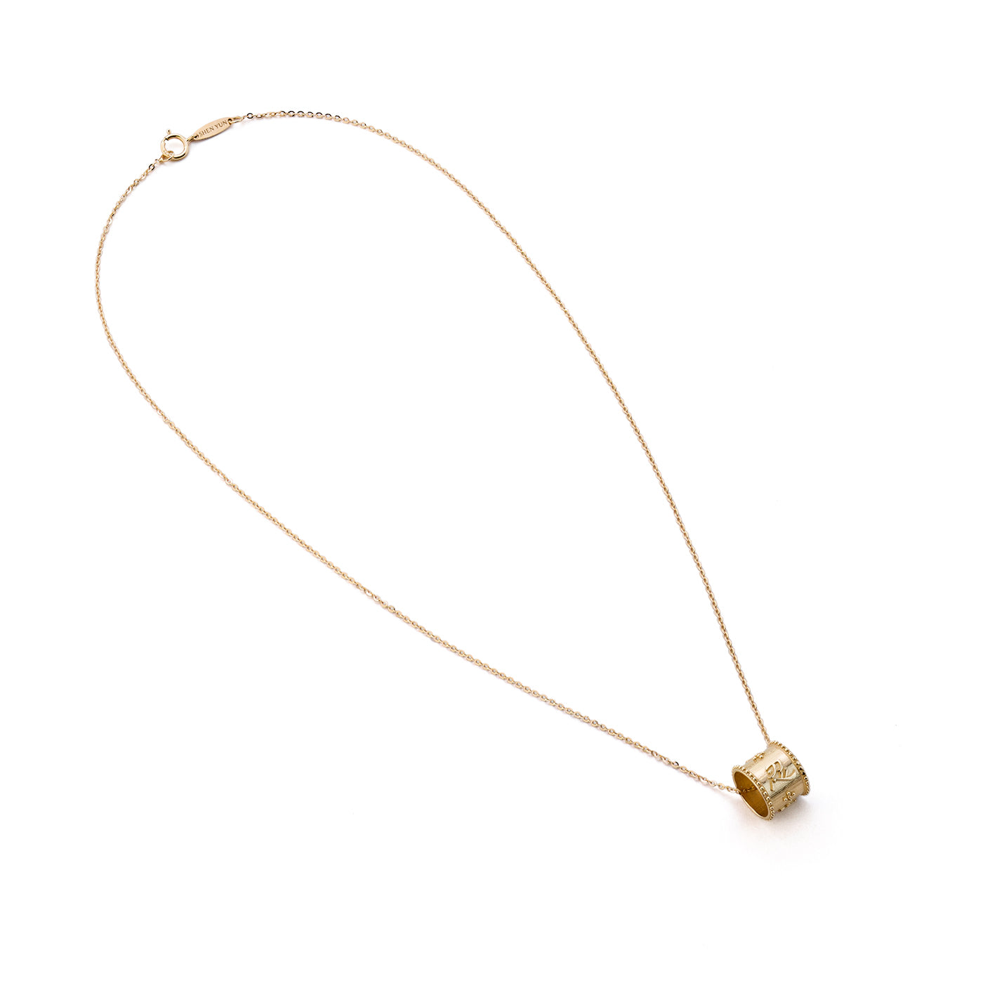 Zhen Shan Ren Eternity Necklace 14kt Yellow Gold | Shen Yun Collections